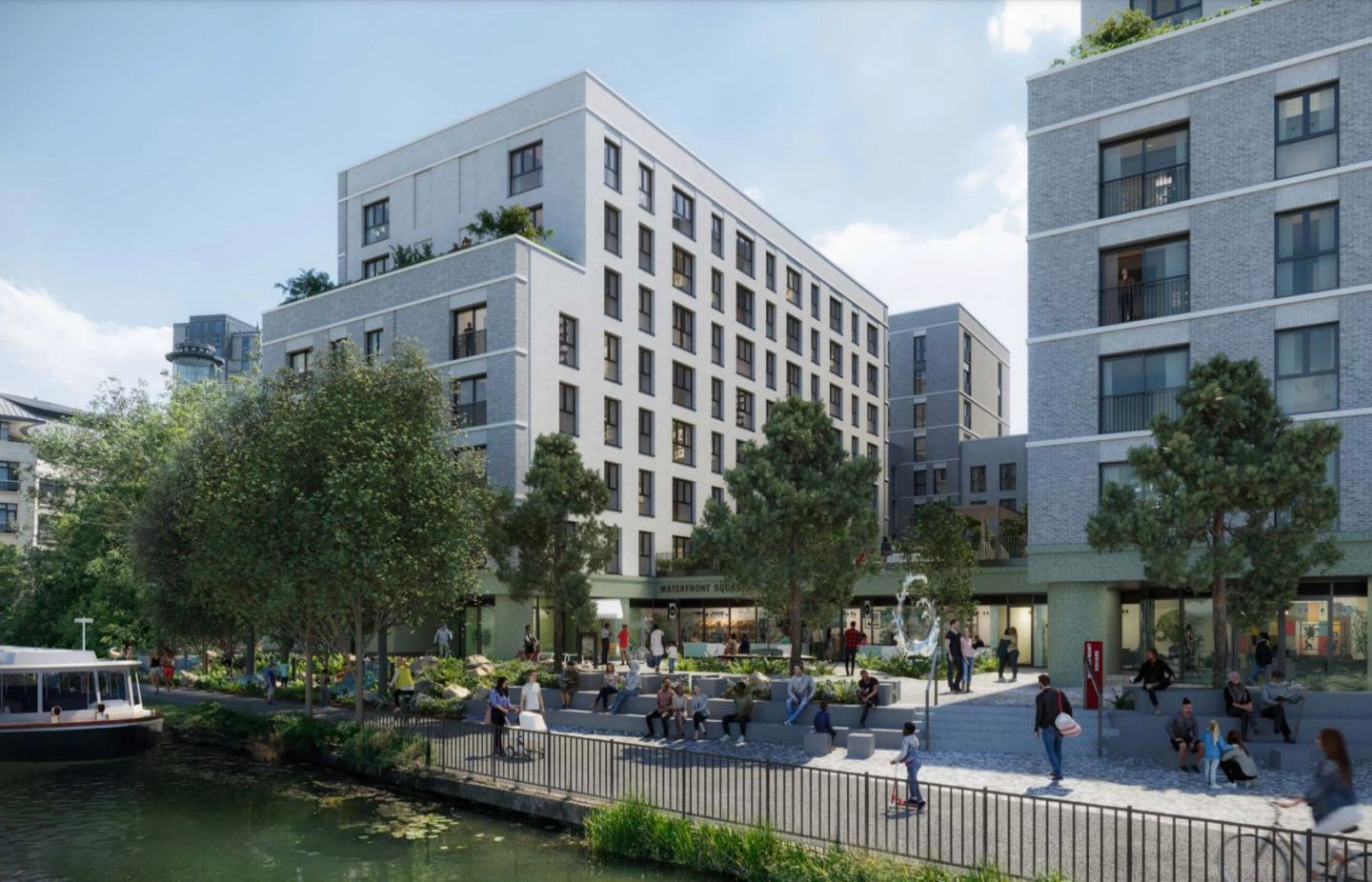 Waterfront Square Plans Submitted – Reading-on-Thames